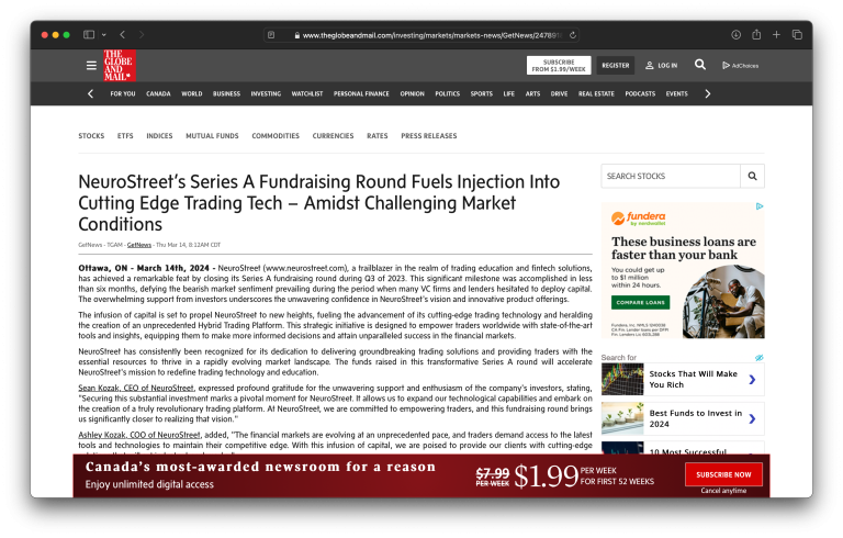 Neurostreet - We Are Smart Money